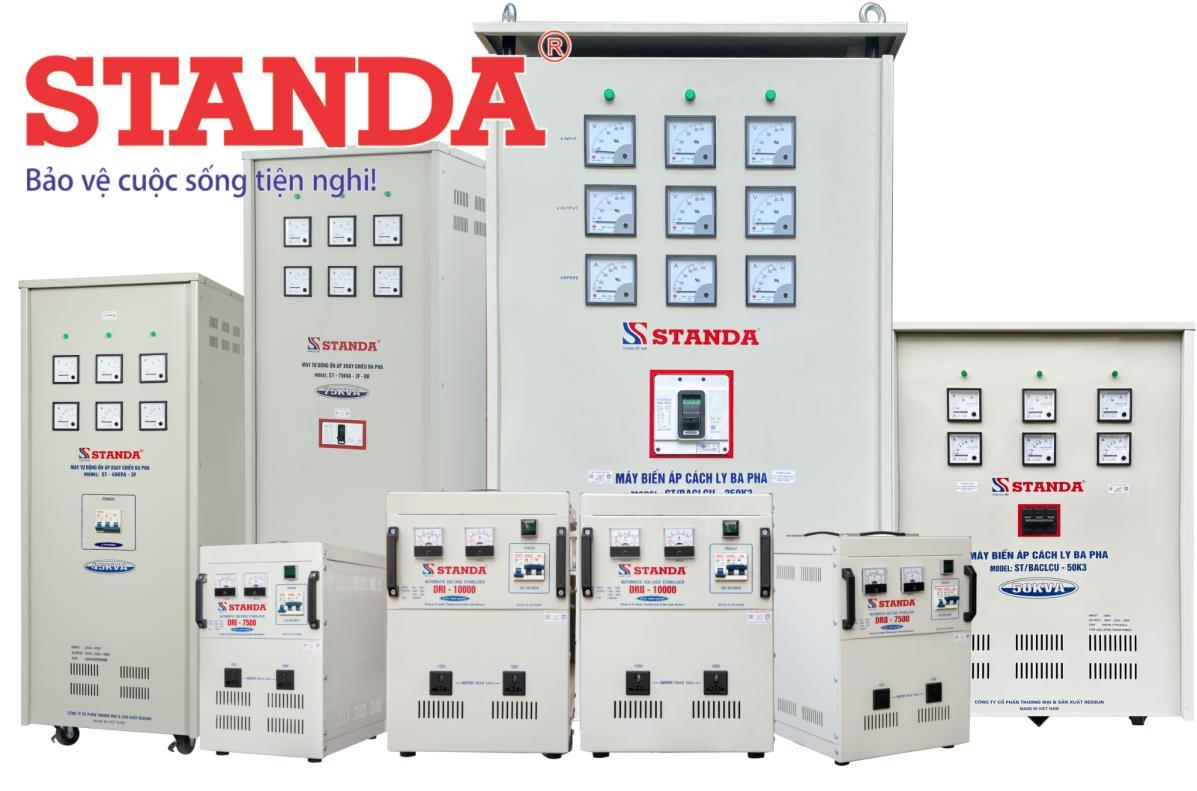 STANDA - thương hiệu tiên phong trong ngành ổn áp biến áp